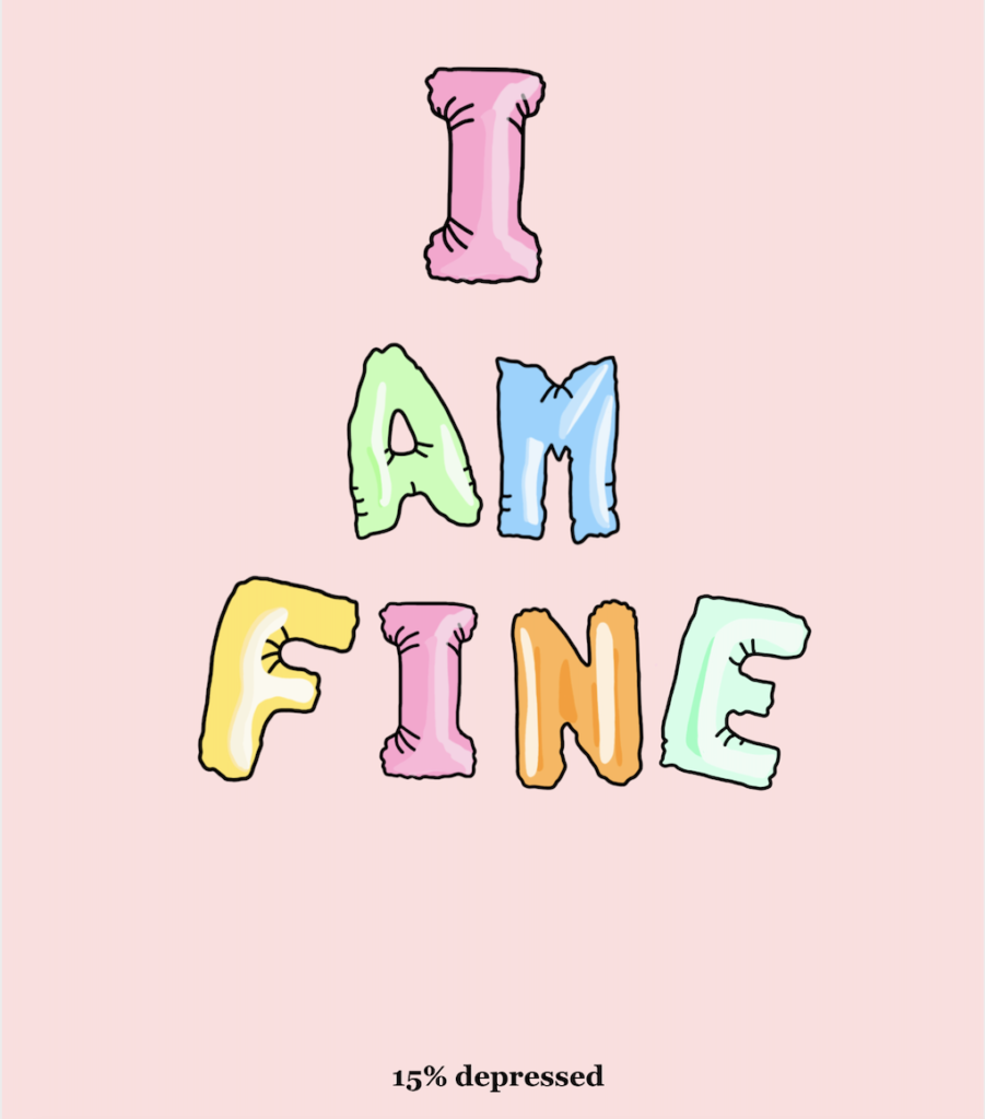I Am Fine Poster | Hazelnut Streetwear